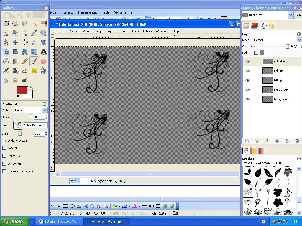 GIMP Tutorial for Cut-Out Banners | Ange de l'aube's World: Blinkies ...