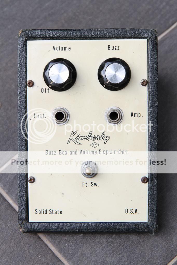Kimberly Buzz Box & Volume Expander (196?) • FXDB, Gearphoria and I ...