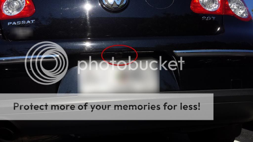 Passat B6 Backup Camera Install [Success!] | VW Vortex - Volkswagen Forum